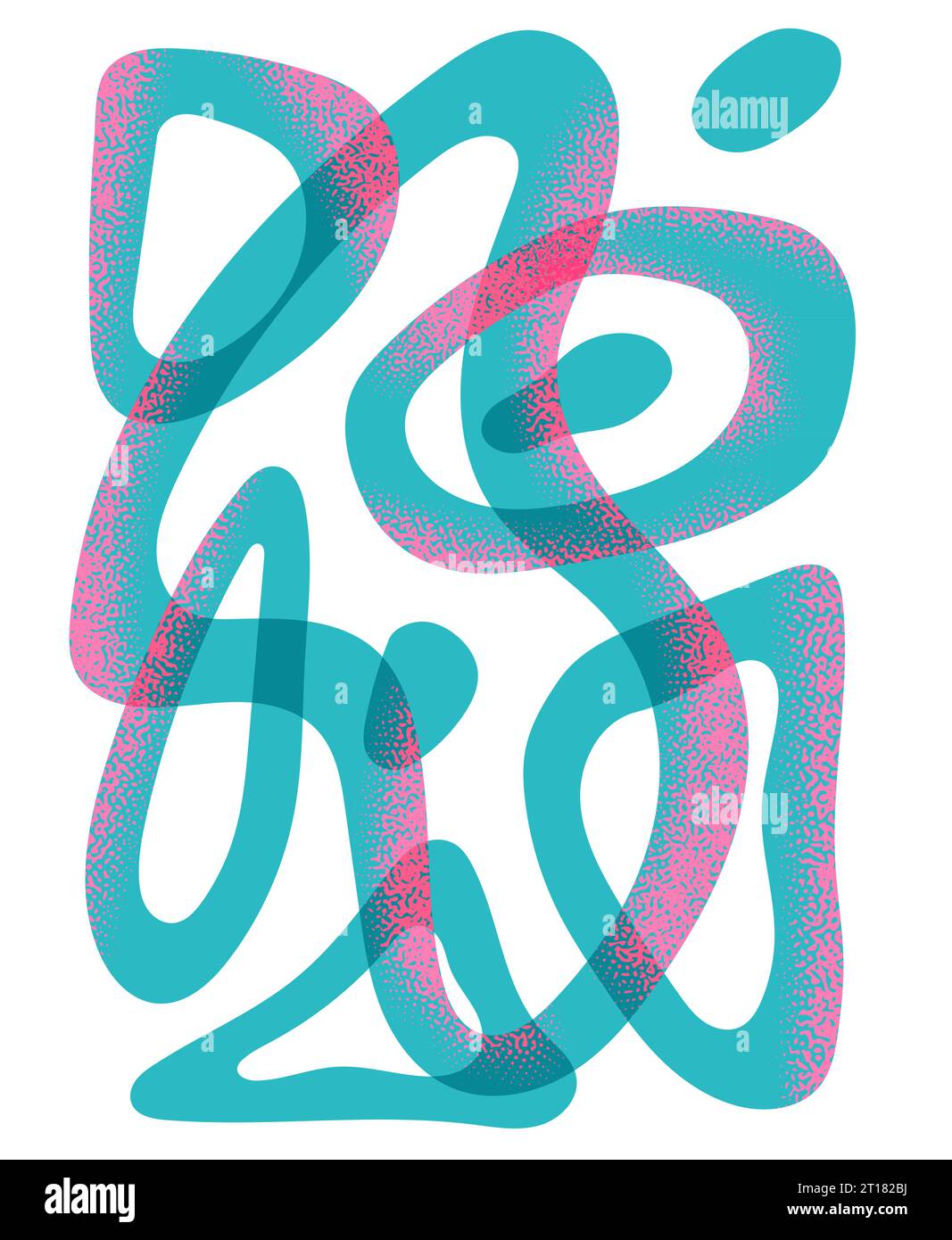 Abstract curved lines vector illustration Stock Vector Image & Art - Alamy