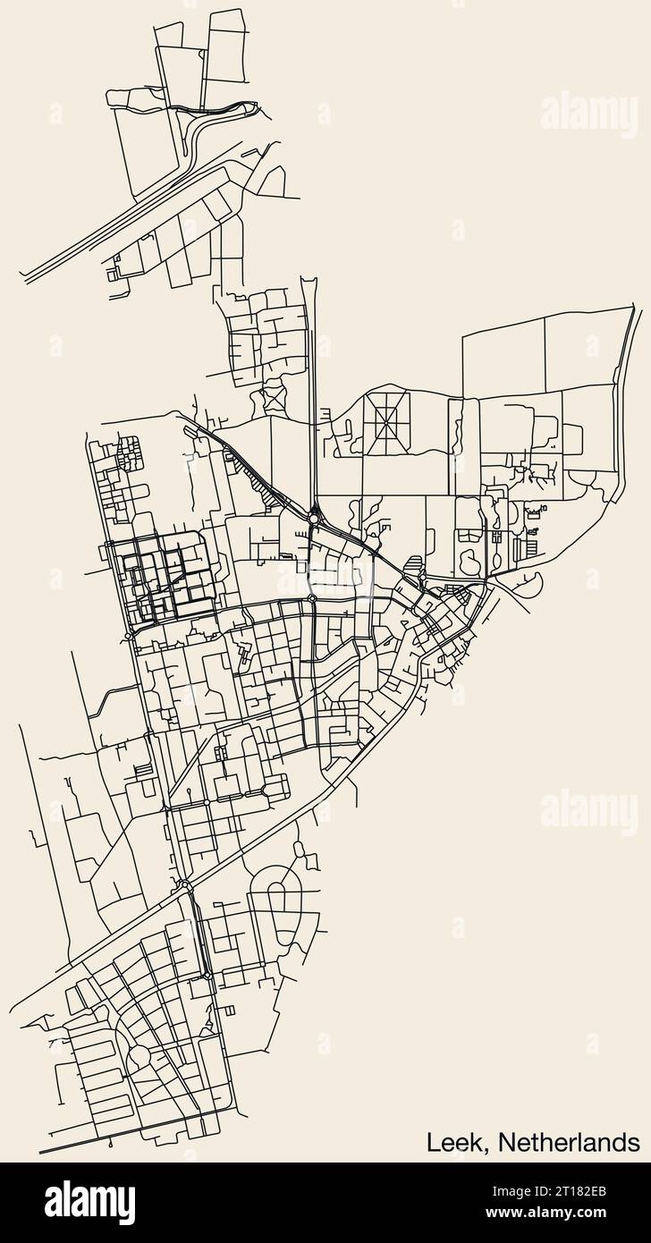 Map of leek Stock Vector Images - Alamy