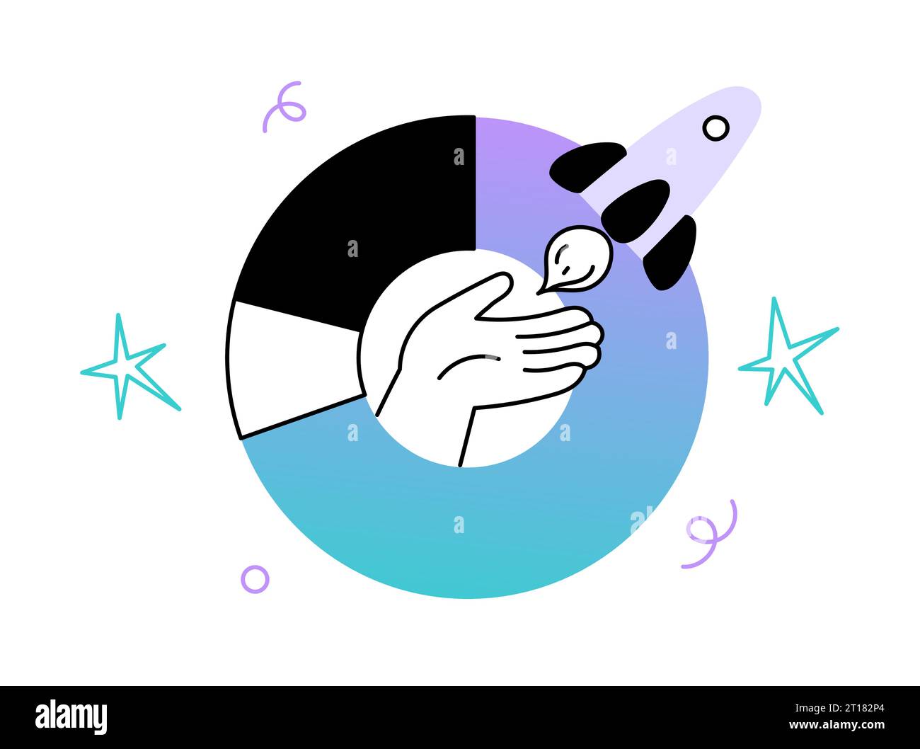 Diagram, chart, rocket launch startup Stock Vector Image & Art - Alamy