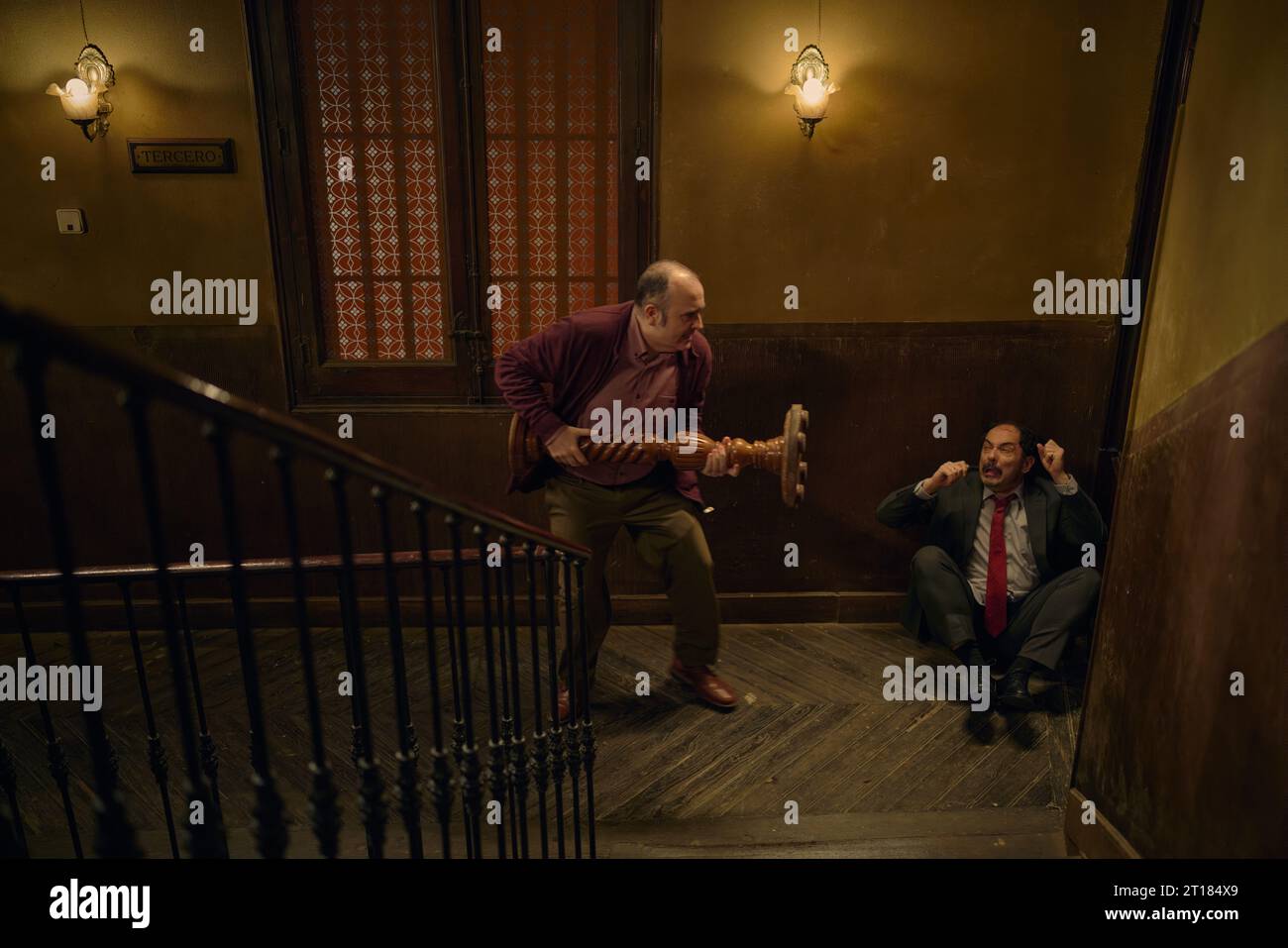 JORDI SANCHEZ and CARLOS ARECES in ALIMAÑAS (2023), directed by JORDI ...