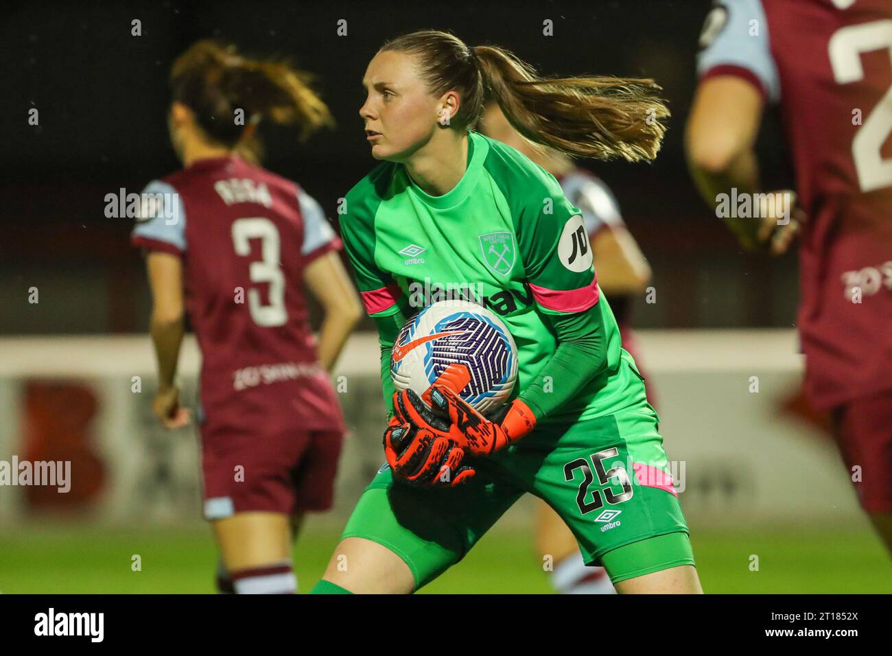 London, UK. 11 October 2023. Megan Walsh during the Conti Cup fixture ...