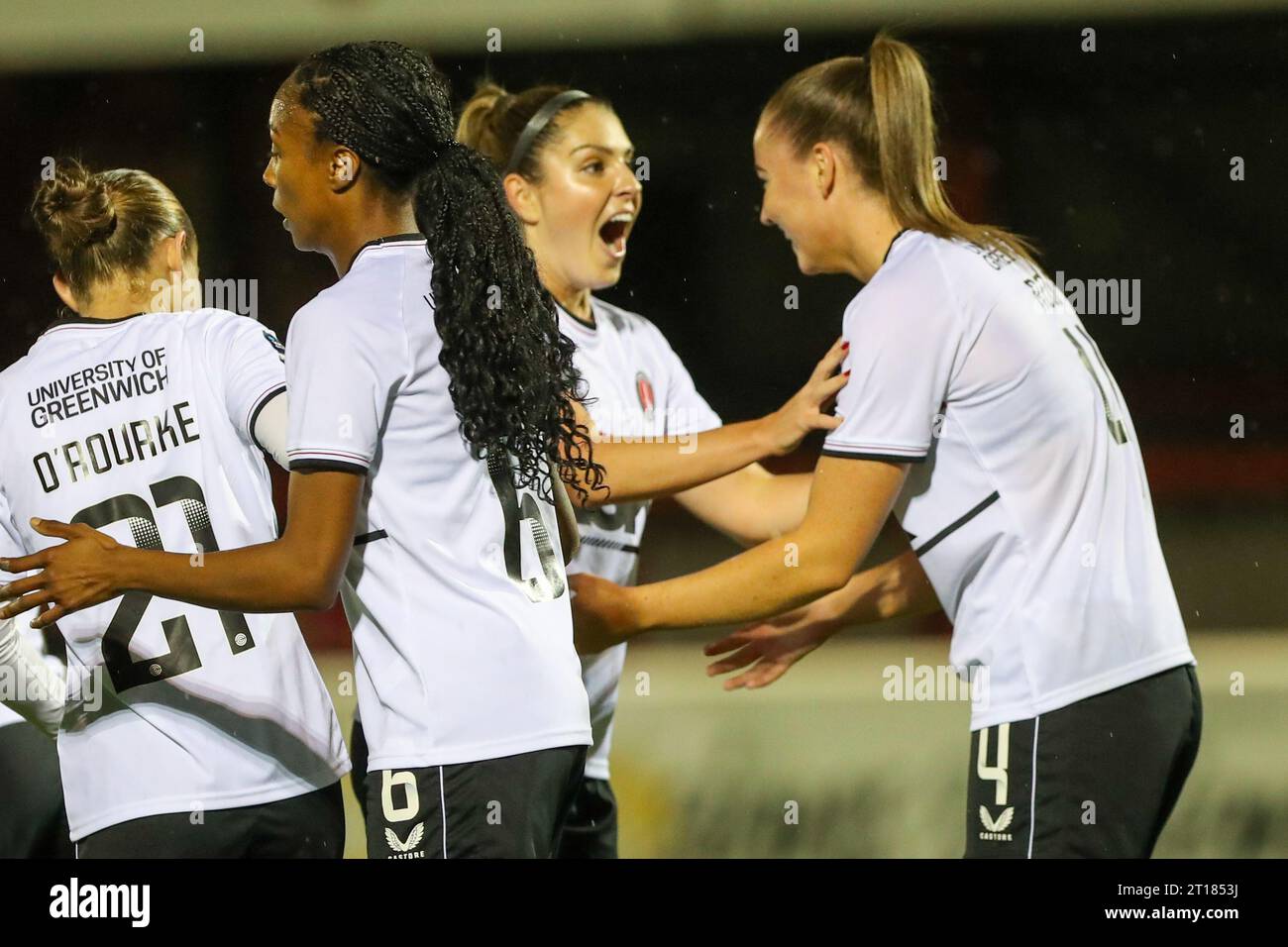 London, UK. 11 October 2023. Carla Humphrey during the Conti Cup ...