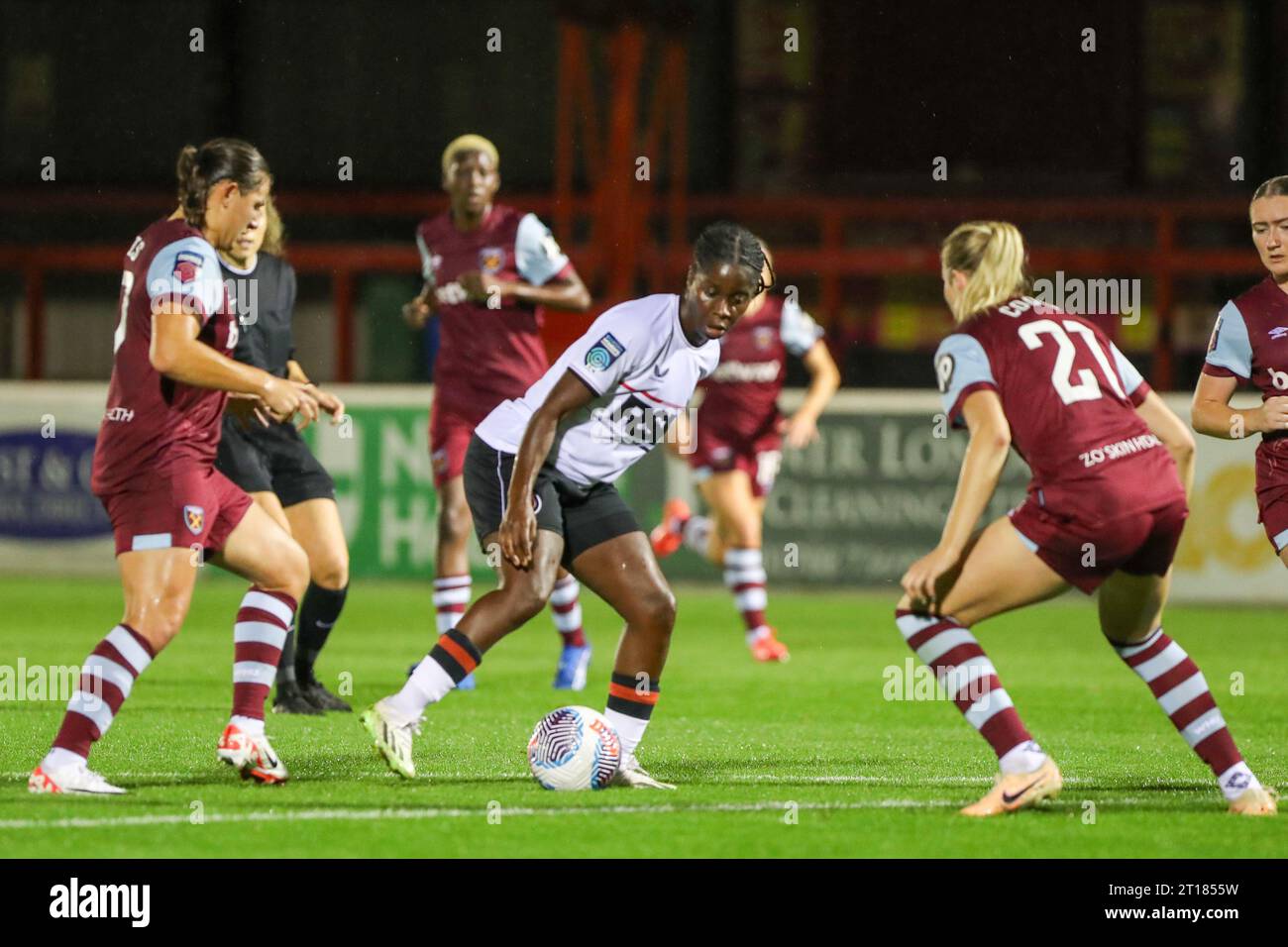 London, UK. 11 October 2023. Freda Ayisi during the Conti Cup fixture ...