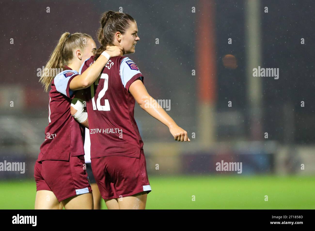 London, UK. 11 October 2023. Emma Harries during the Conti Cup fixture ...