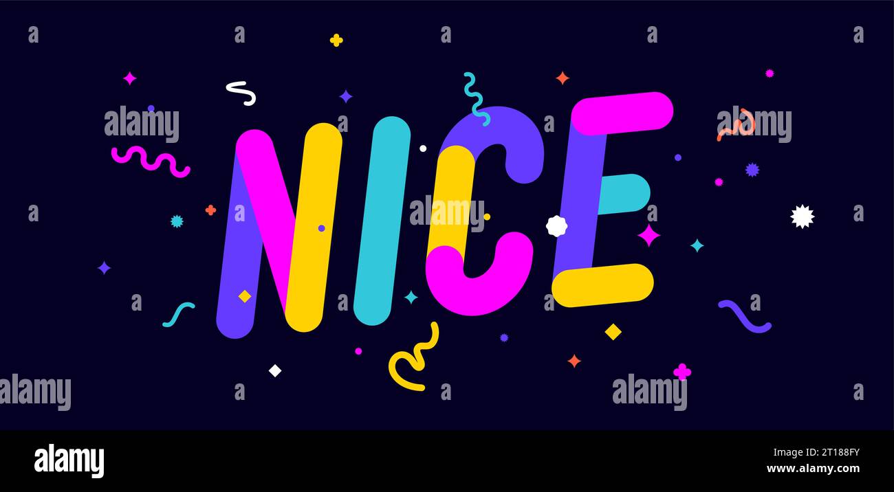Nice and cool Stock Vector Images - Alamy