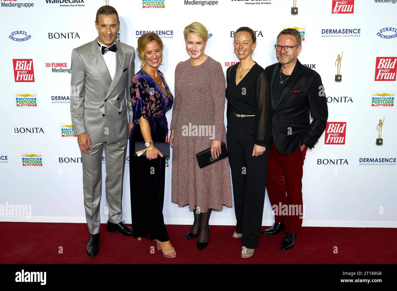 Kai Pflaume, Julia Becker, Manuela Schwesig, Nora Marx und Niklas Jakob ...
