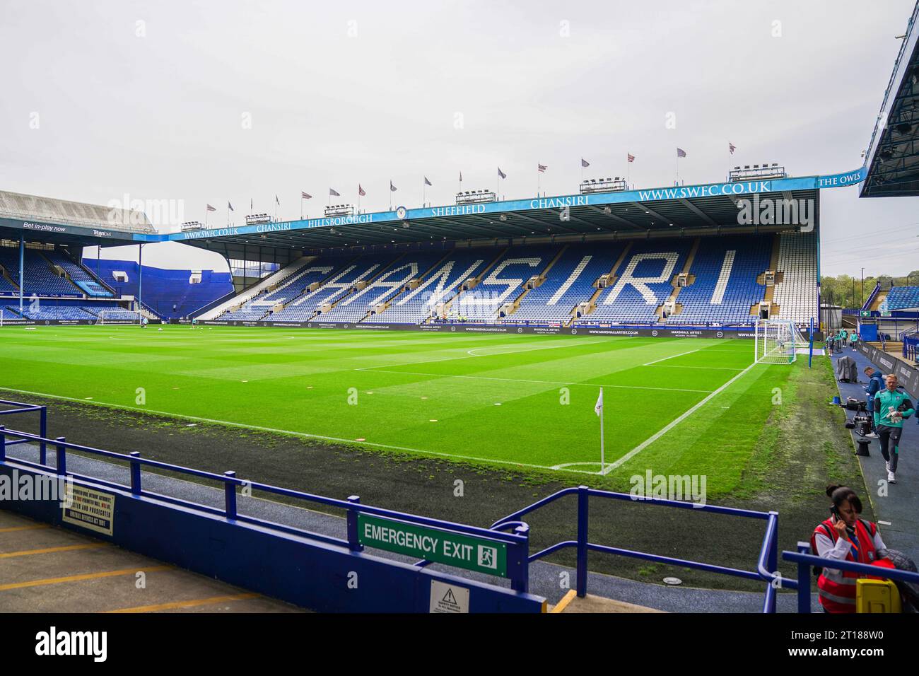 Ground view of Hillsborough Stadium, the North Stand, Chansiri written ...