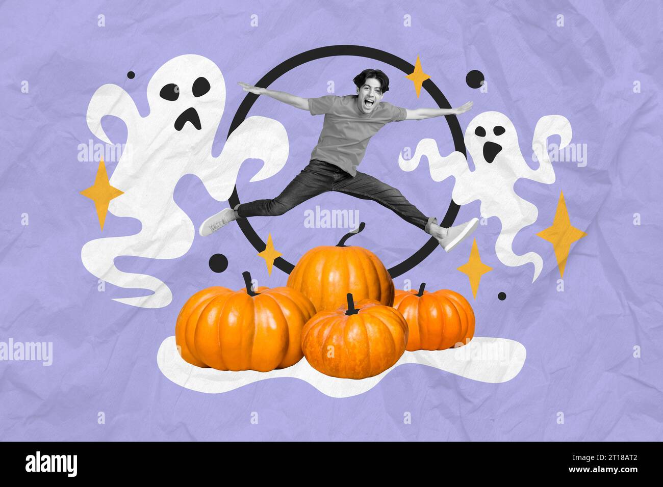 Frightened jumping hi-res stock photography and images - Alamy