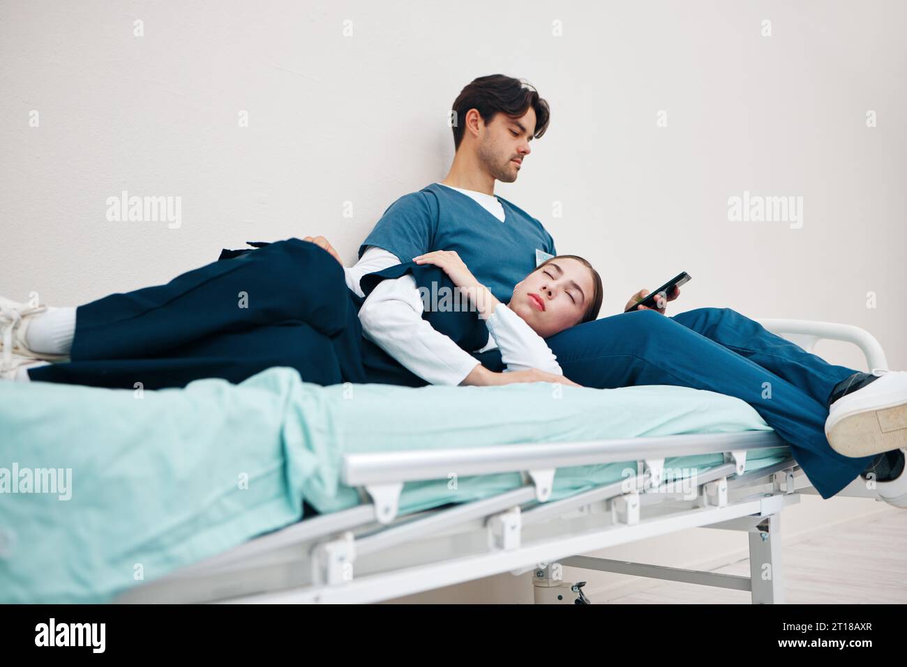 Mental health hospital bed hi-res stock photography and images - Alamy