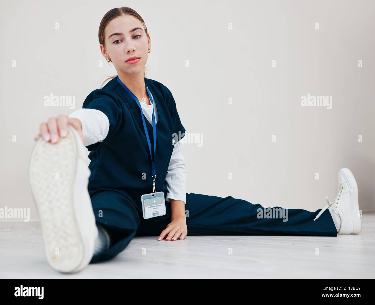 Nurse feet up hi-res stock photography and images - Alamy