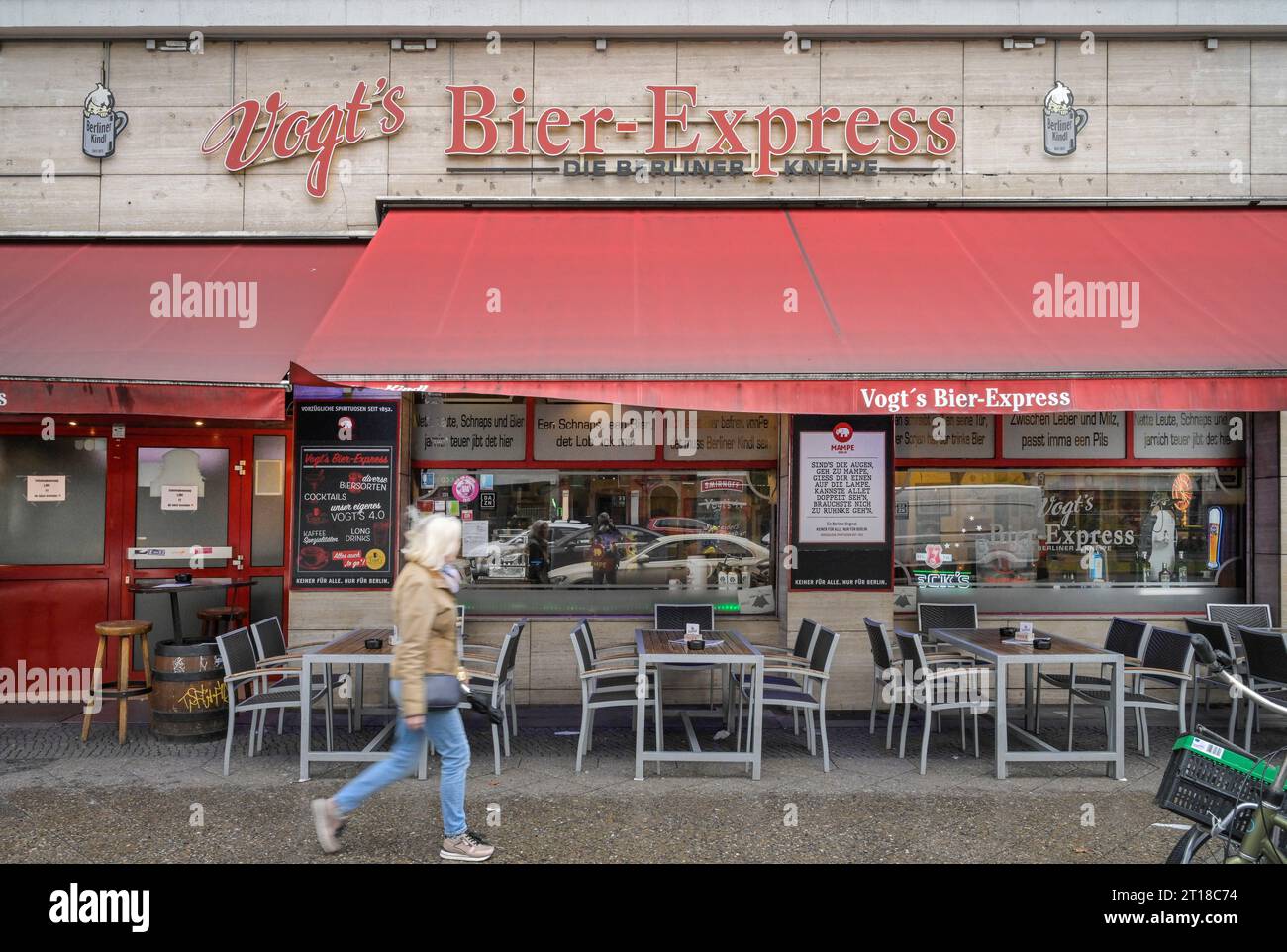Kneipe Vogts Bier-Express, Mehringdamm, Kreuzberg, Berlin, Deutschland ...