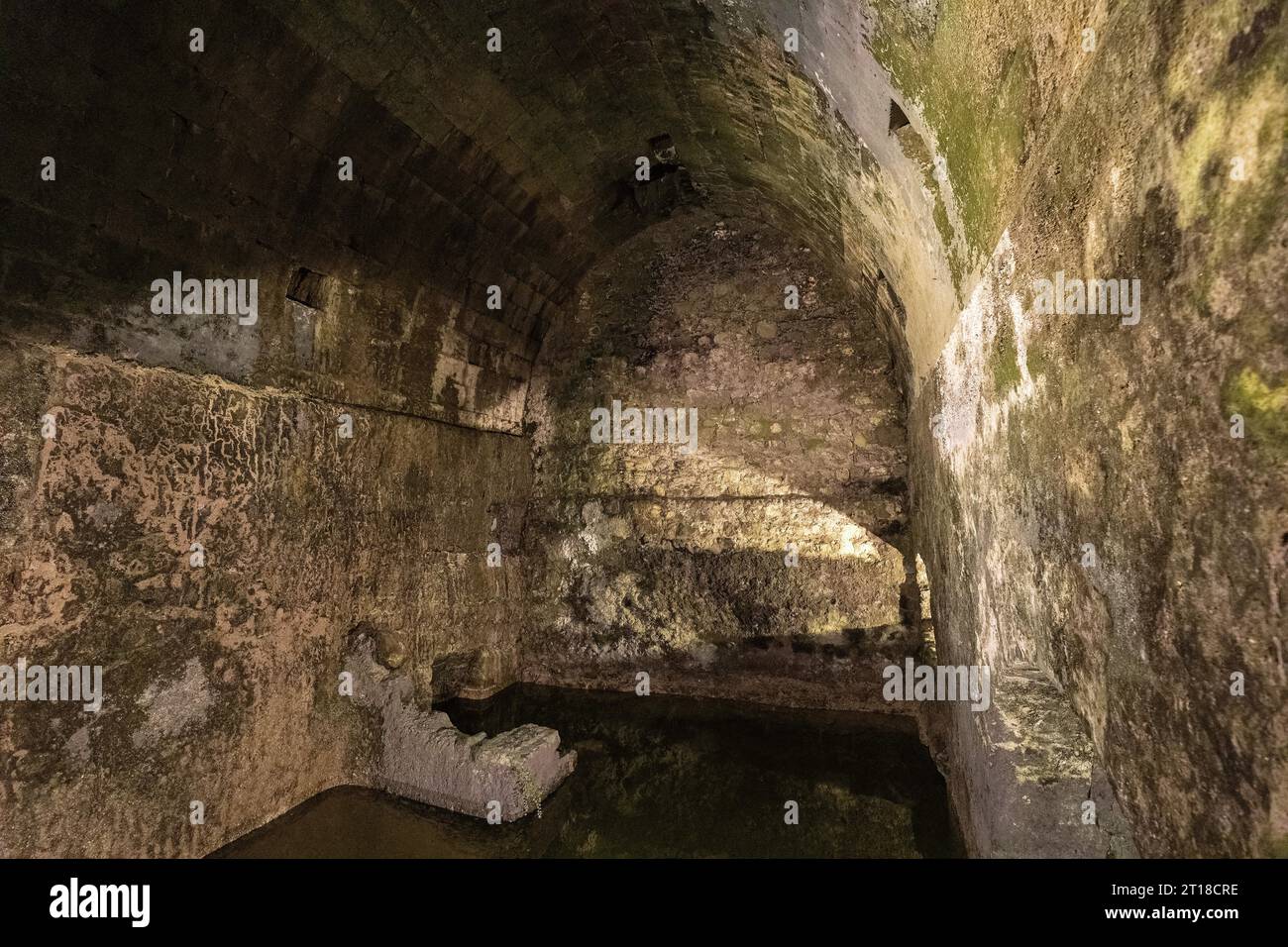 Jerusalem, Israel - October 13, 2017: Western Wall underground Tunnel ...