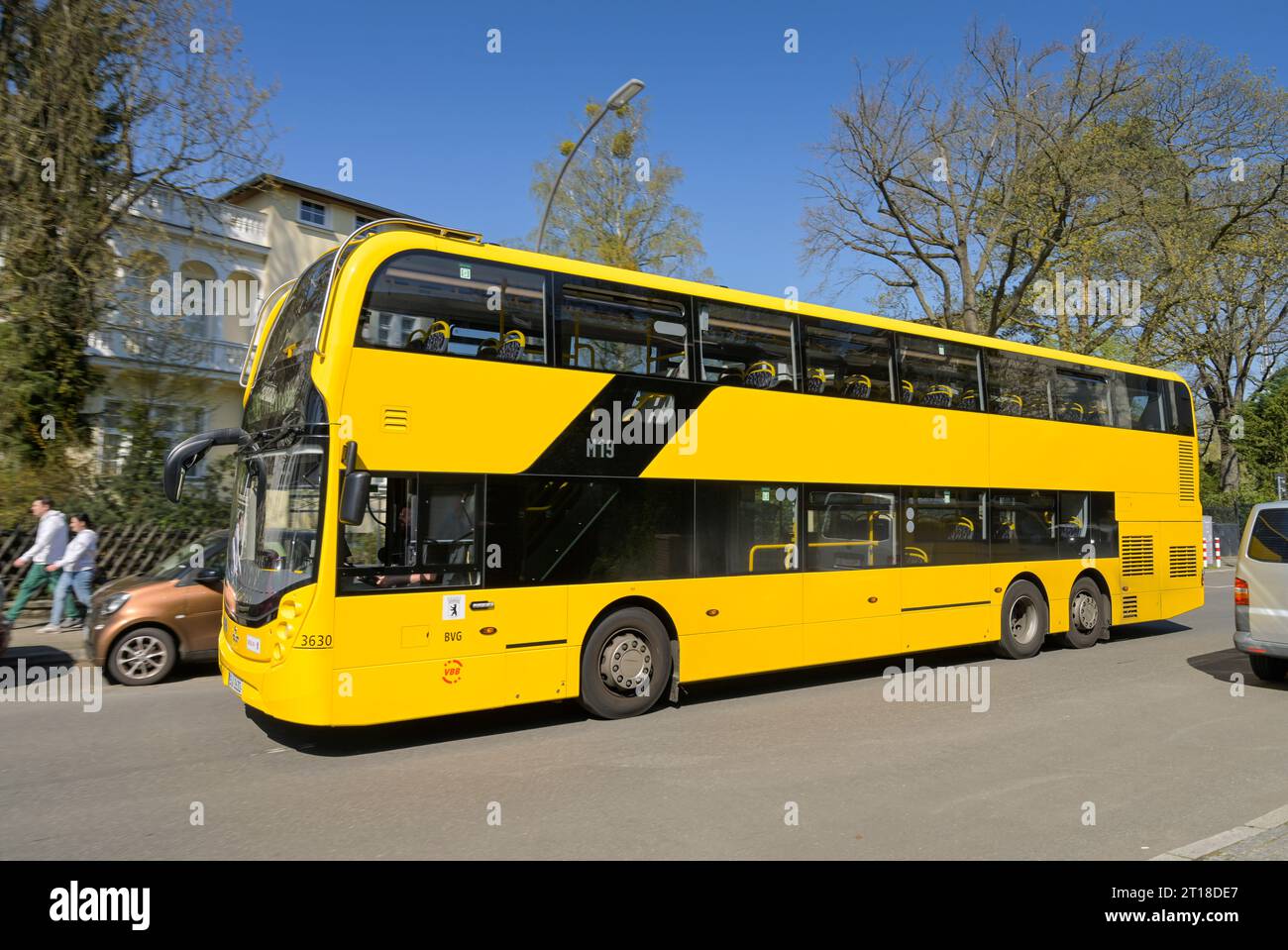 Bus M19, Grunewald, Charlottenburg-Wilmersdorf, Berlin, Deutschland ...