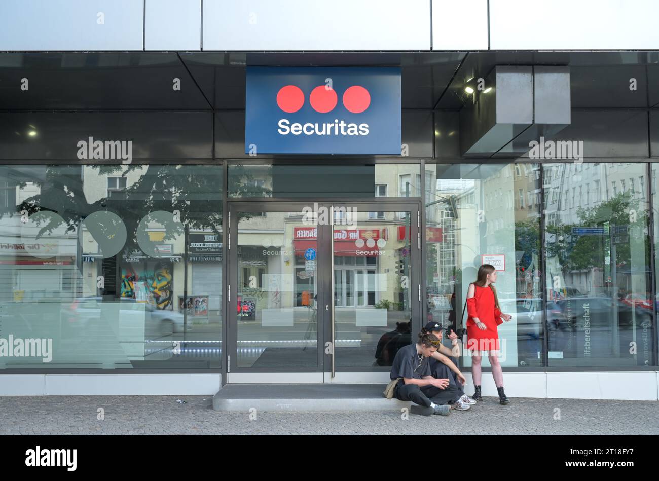 Securitas Sicherheitsdienst, Potsdamer Straße, Tiergarten, Mitte, Berlin, Deutschland *** Local ...
