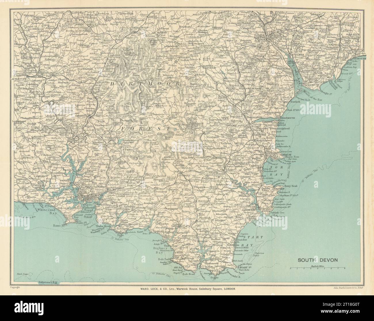 Dartmoor map hi-res stock photography and images - Alamy