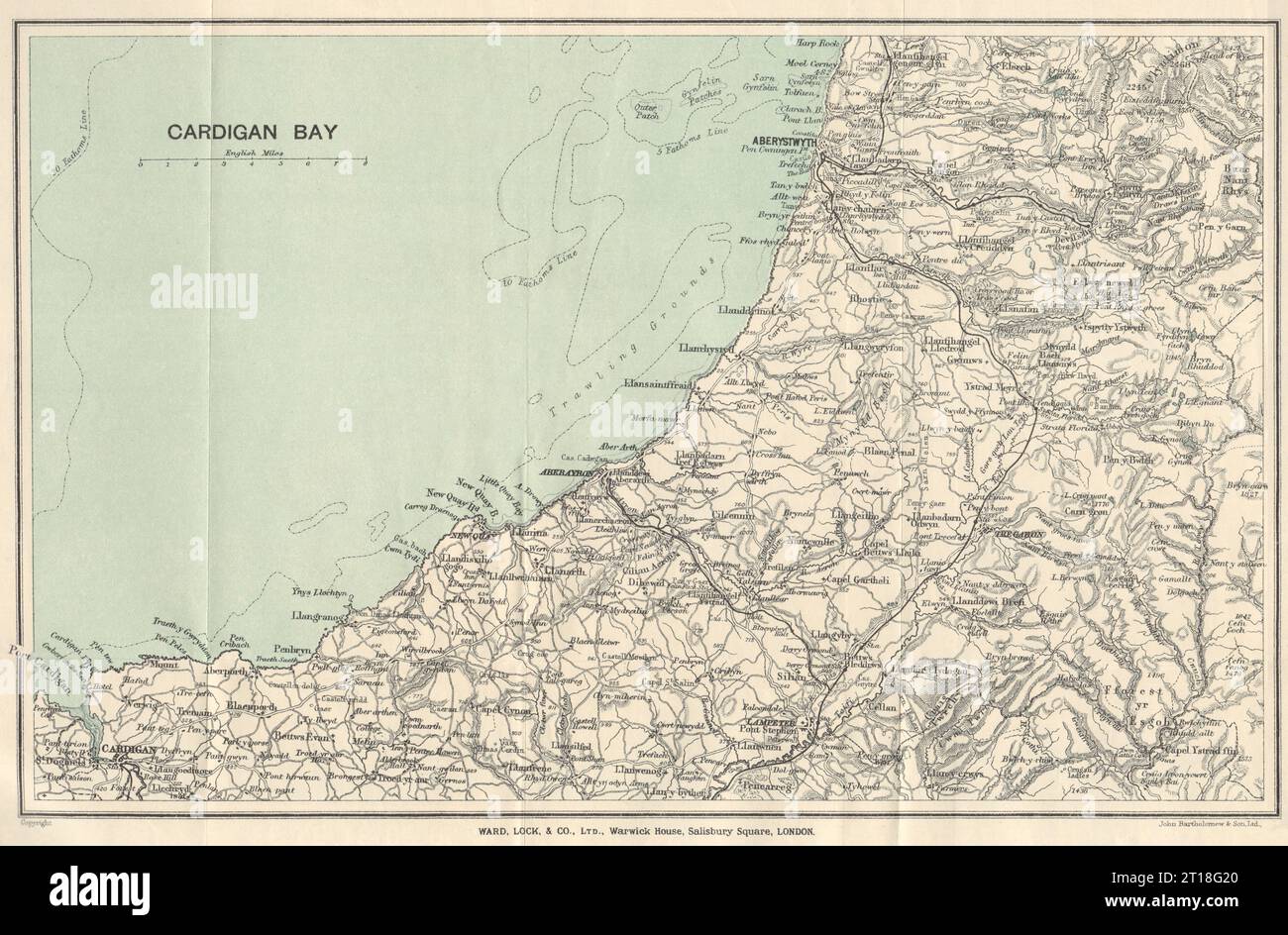 NORTH CENTRAL WALES. Ellesmere Bala Llangollen Wrexham Oswestry 1950 ...