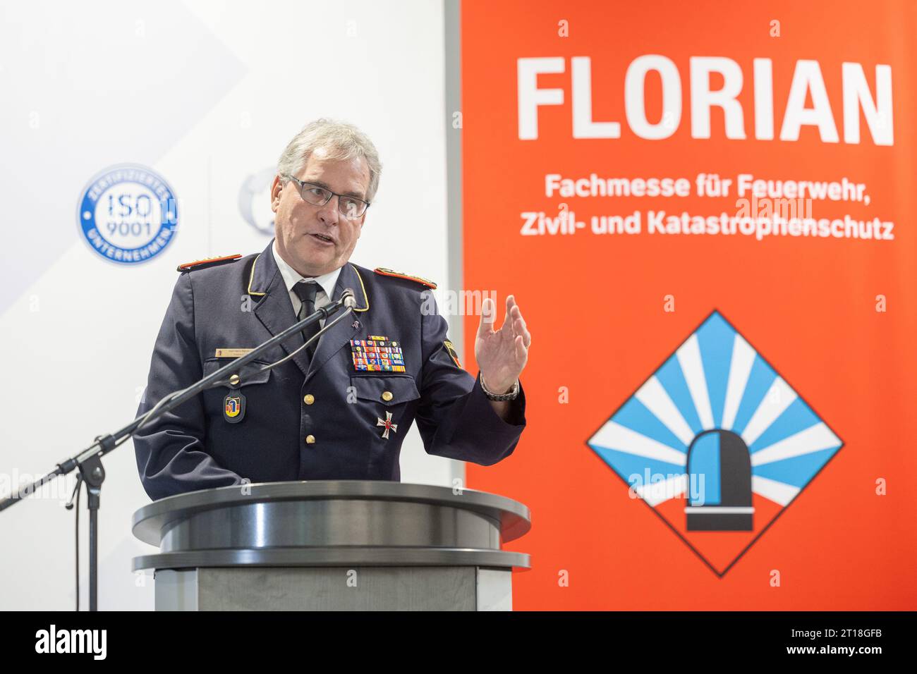 Dresden, Germany. 12th Oct, 2023. Karl-Heinz Banse, President of the ...