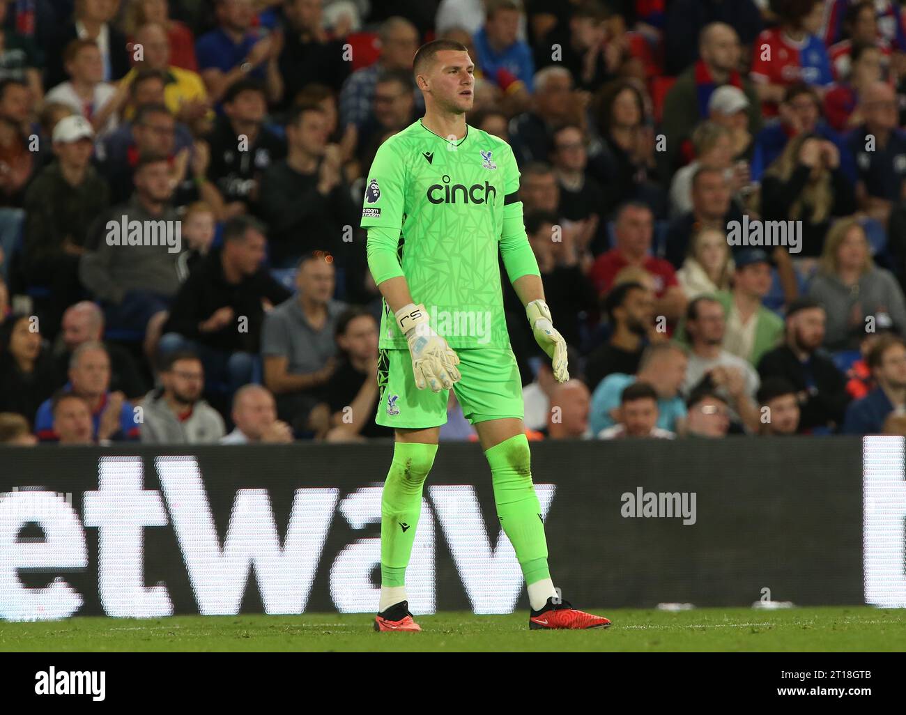 Sam Johnstone of Crystal Palace. - Crystal Palace v Nottingham Forest ...