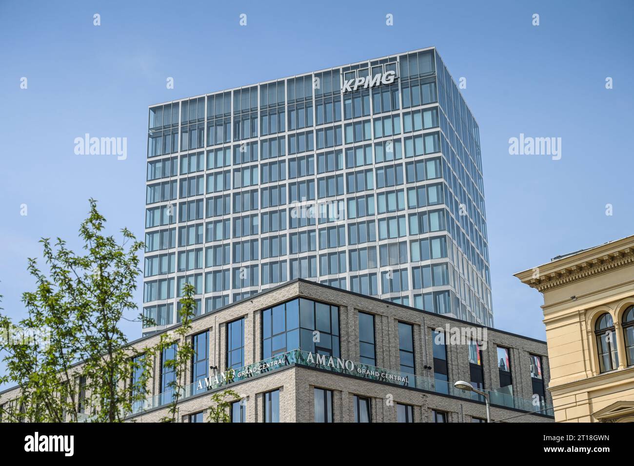 KPMG Hochhaus, Heidestraße, Europacity, Moabit, Mitte, Berlin, Deutschland *** Local Caption ...