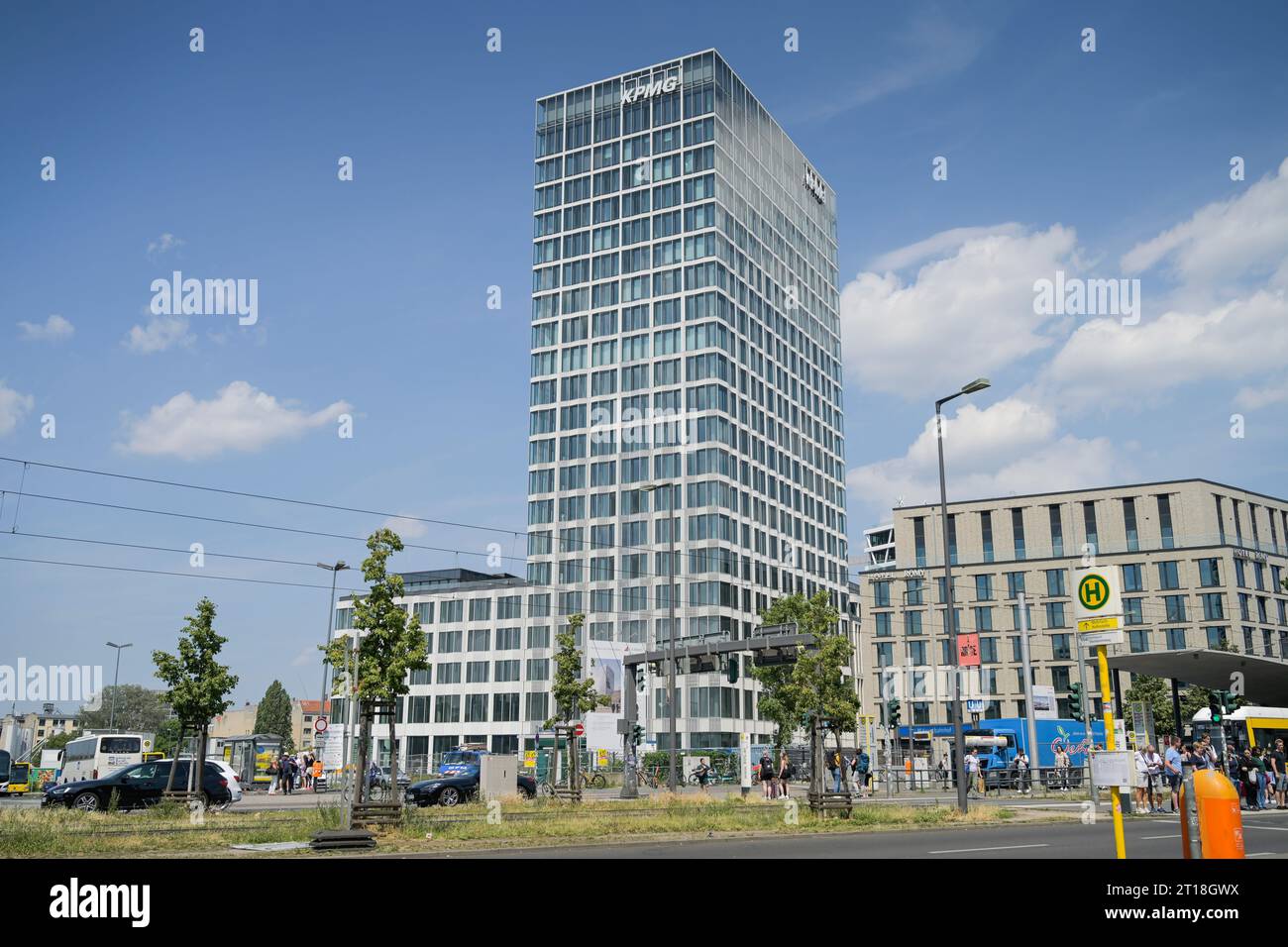 KPMG Hochhaus, Heidestraße, Europacity, Moabit, Mitte, Berlin, Deutschland *** Local Caption ...