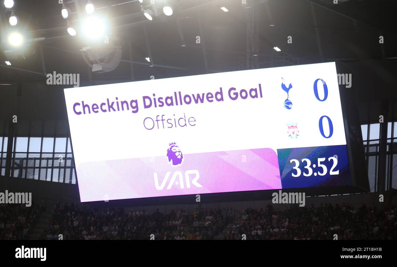 Luis diaz disallowed tottenham var hi-res stock photography and images ...
