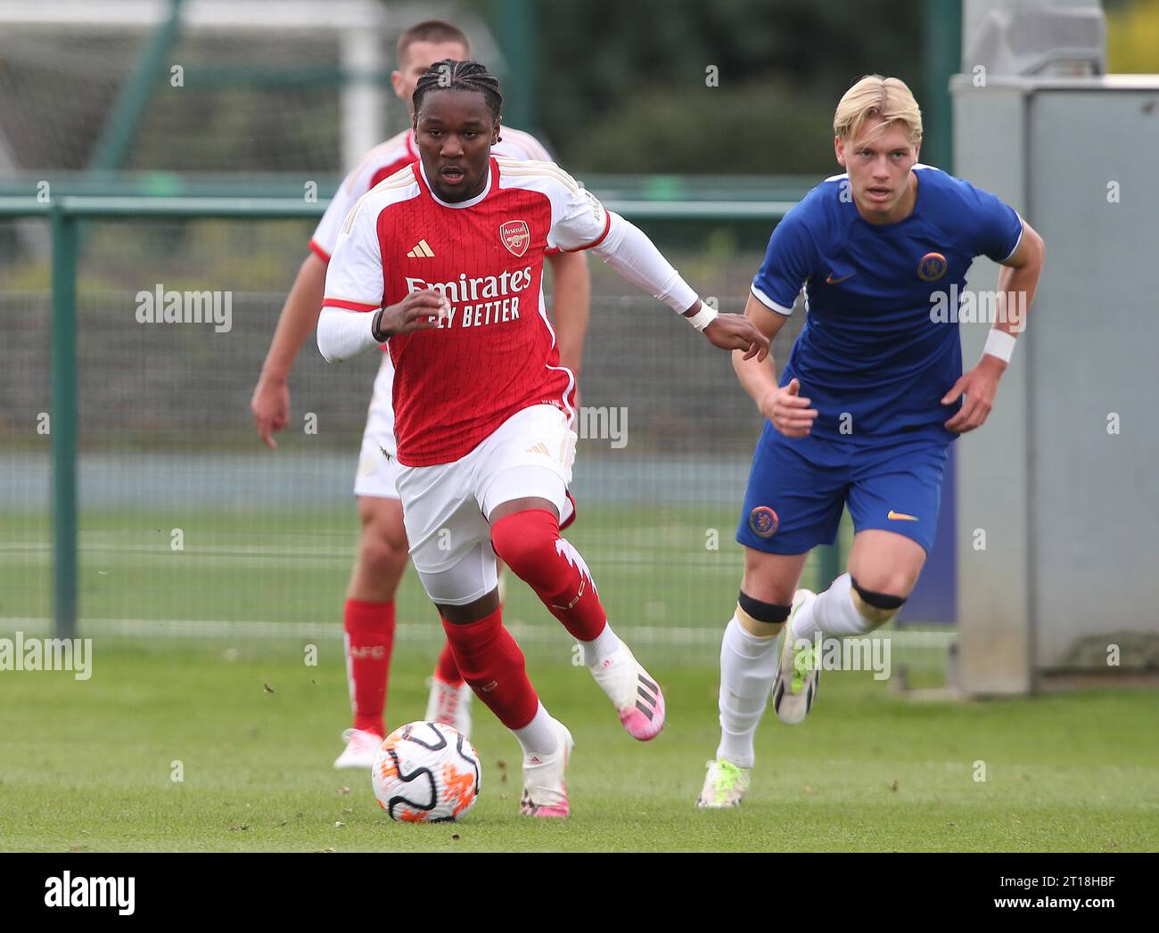 Omari Benjamin of Arsenal U18s. - Chelsea U18 v Arsenal U18, U18 ...
