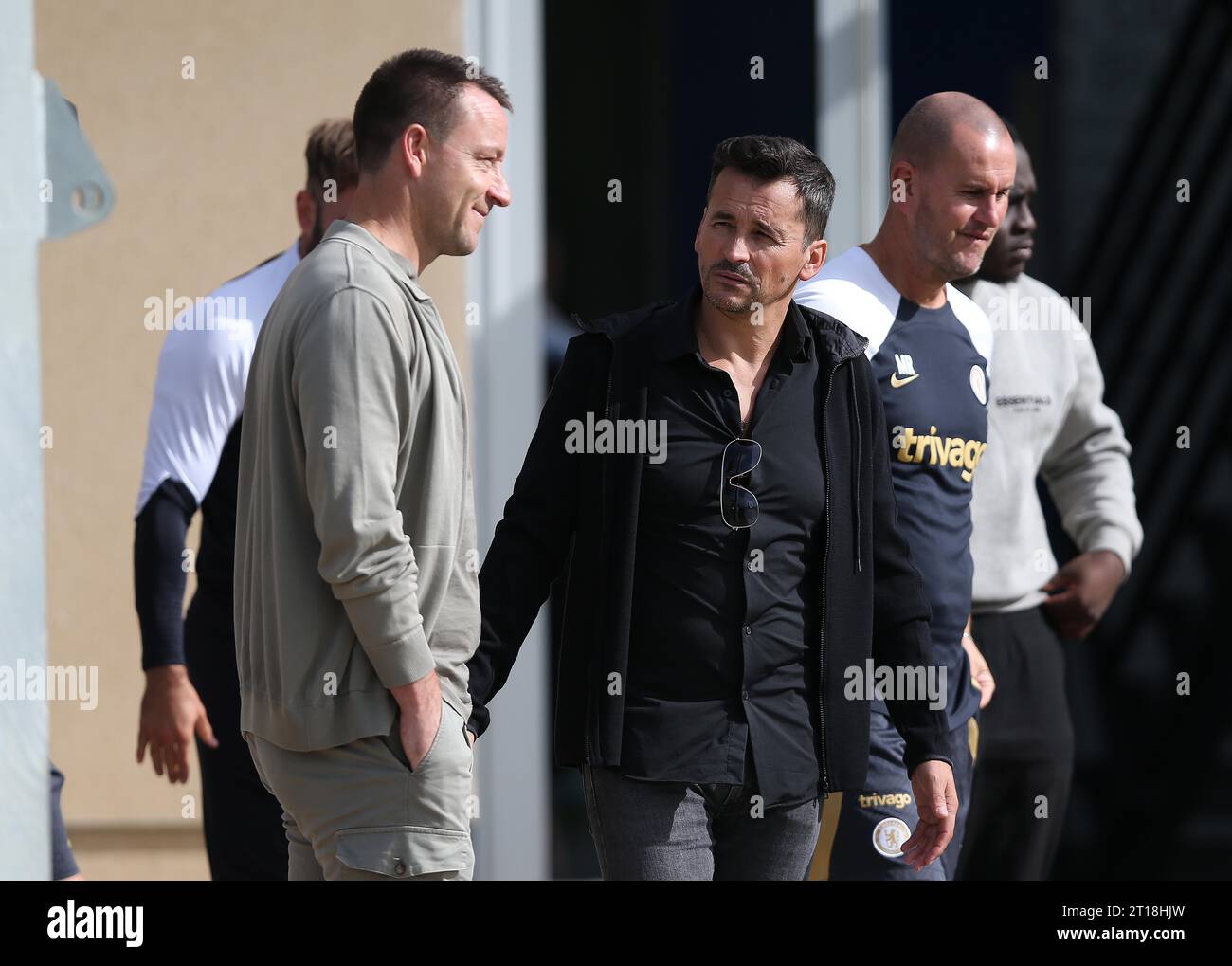 John Terry of Chelsea & Rui Faria Portuguese coach watch on. - Chelsea ...