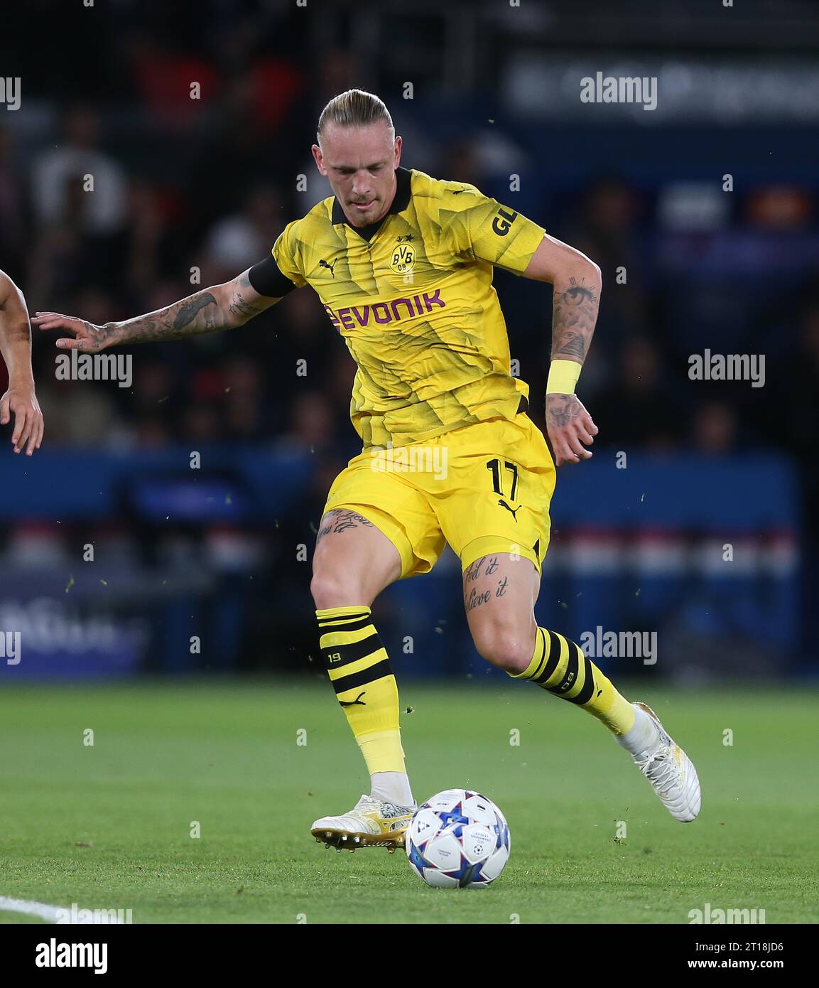Marius Wolf of Borussia Dortmund. - Paris Saint-Germain v Borussia ...