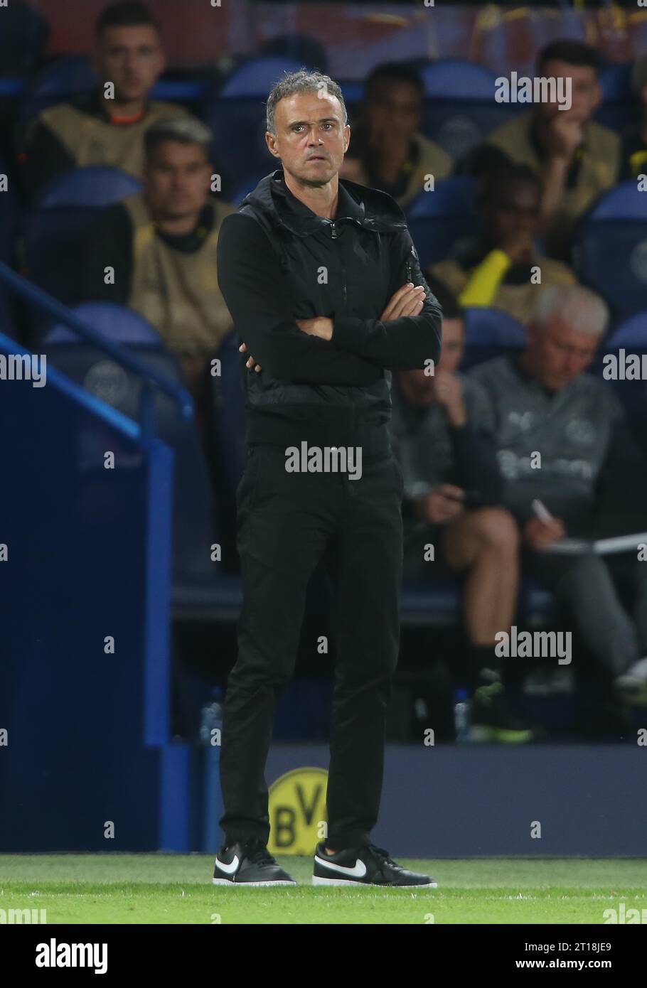 Luis Enrique Manager of Paris Saint-Germain. - Paris Saint-Germain v ...