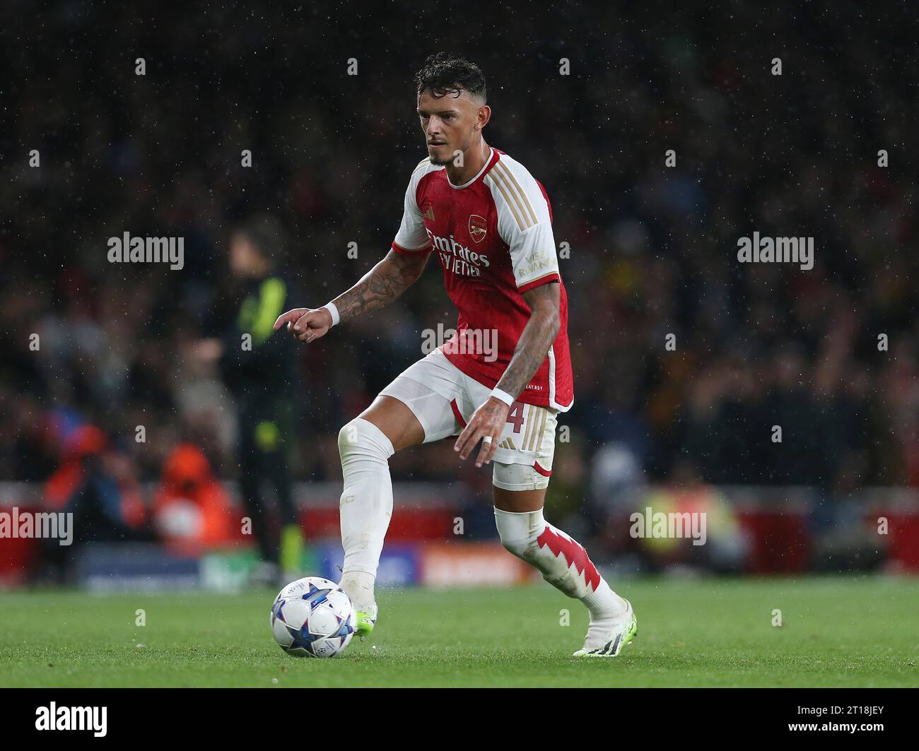 Ben White of Arsenal. - Arsenal v PSV Eindhoven, UEFA Champions League ...