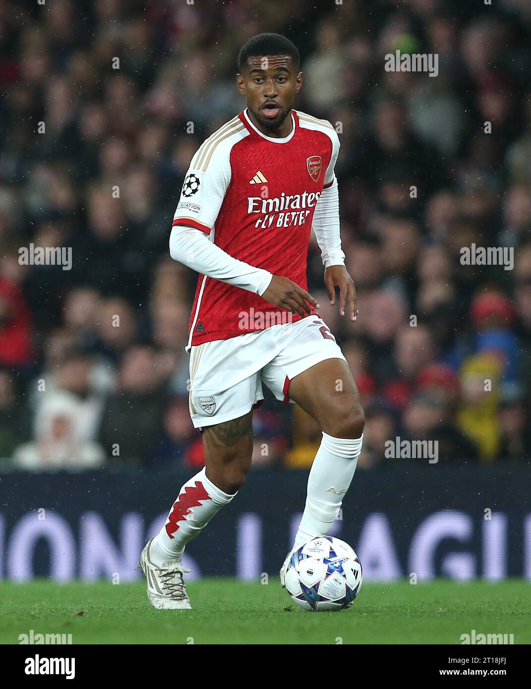 Reiss Nelson of Arsenal. - Arsenal v PSV Eindhoven, UEFA Champions ...