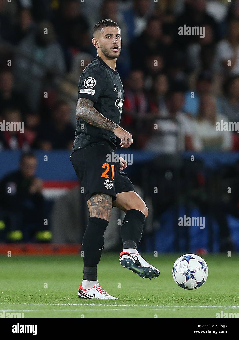 Lucas Hernandez of Paris Saint-Germain. - Paris Saint-Germain v ...