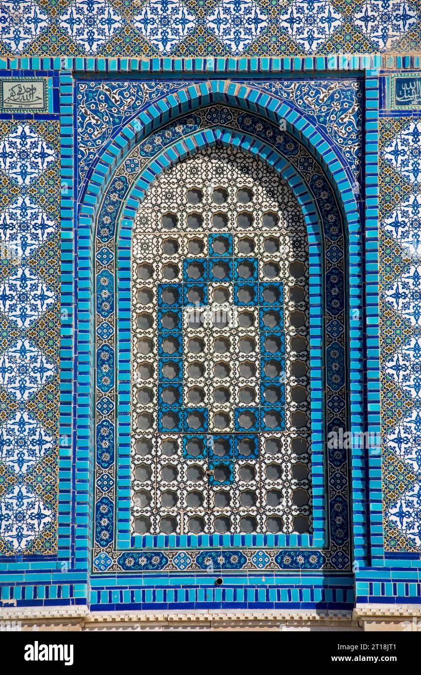 Background of colorful mosaic tiles. Ancient Arabic patterns on the ...