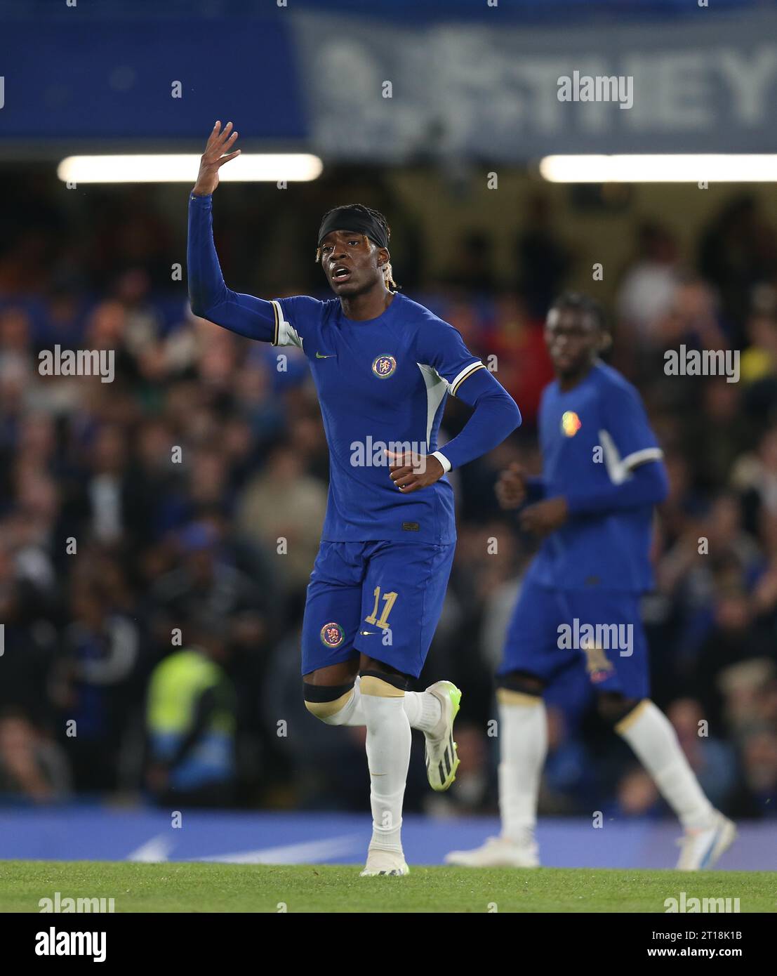 GOAL 1-1, Noni Madueke of Chelsea goal celebration. - Chelsea v AFC ...