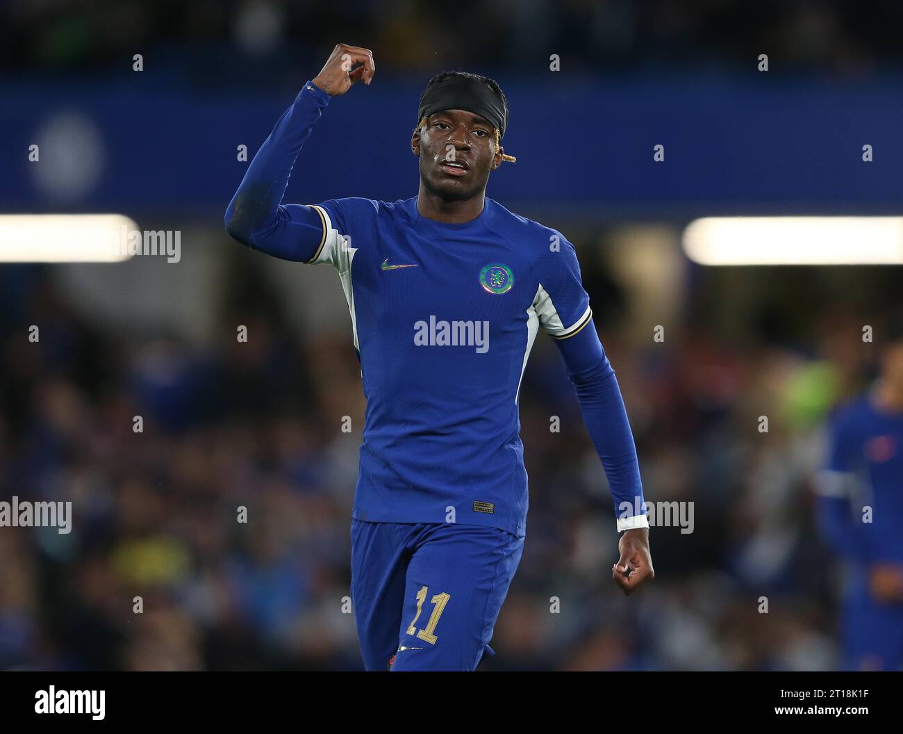 GOAL 1-1, Noni Madueke of Chelsea goal celebration. - Chelsea v AFC ...