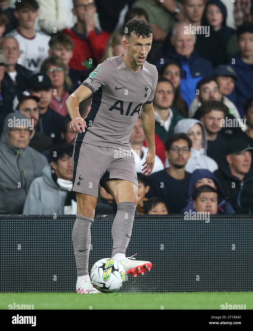 Pierre-Emile Hojbjerg of Tottenham Hotspur. - Fulham v Tottenham ...