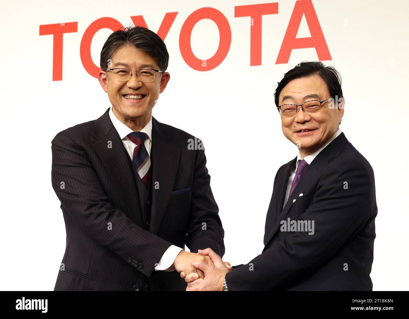 Tokyo, Japan. 12th Oct, 2023. Japan's automobile giant Toyota Motor ...