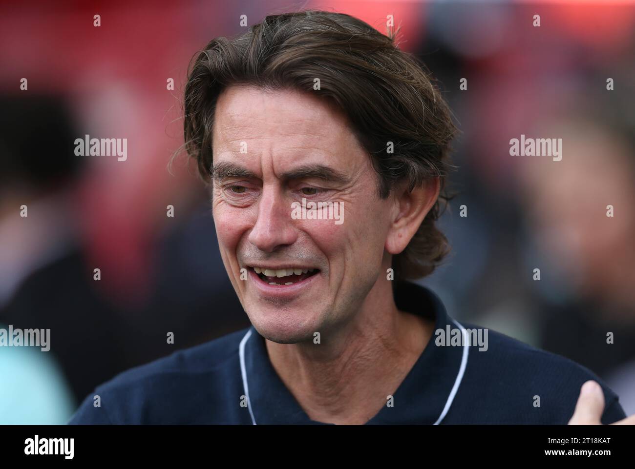 Thomas Frank Manager of Brentford. - Brentford v Crystal Palace ...
