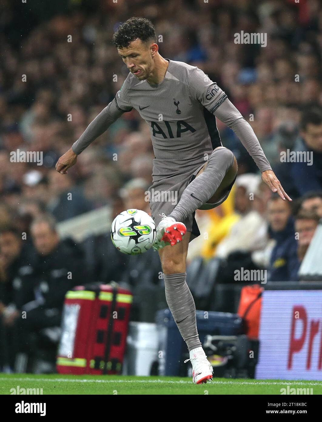 Pierre-Emile Hojbjerg of Tottenham Hotspur. - Fulham v Tottenham ...