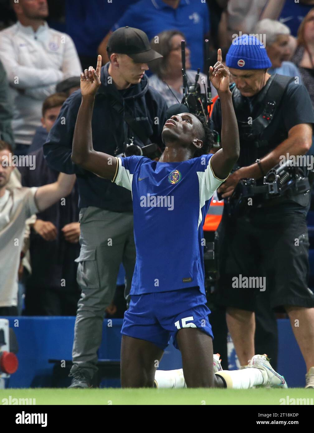 GOAL 3-0, Nicolas Jackson of Chelsea goal celebration. - Chelsea v ...