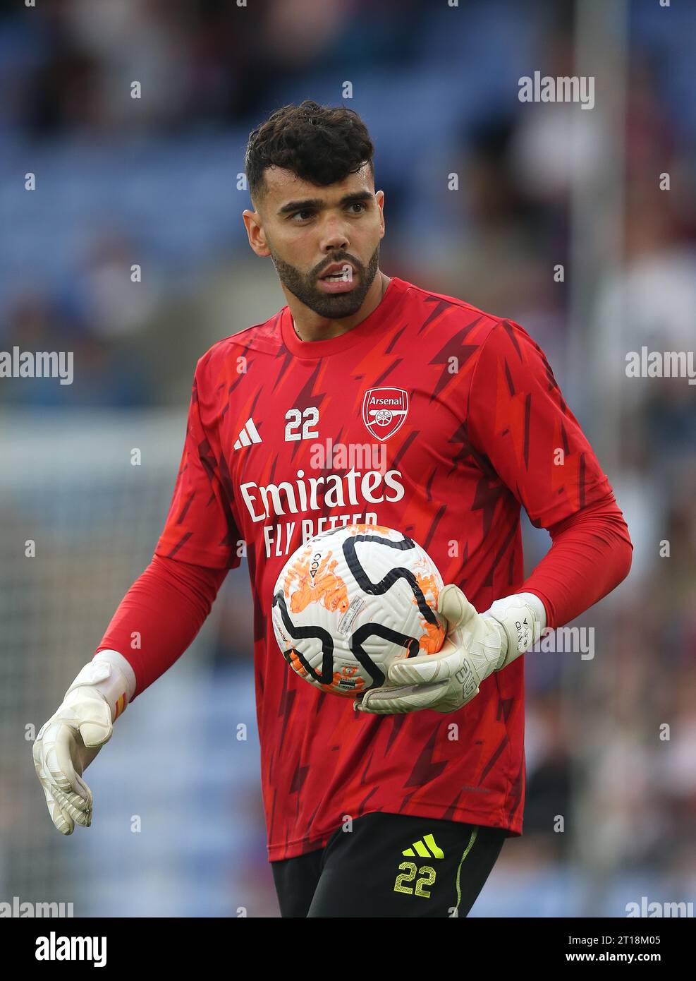 David Raya of Arsenal. - Crystal Palace v Arsenal, Premier League ...