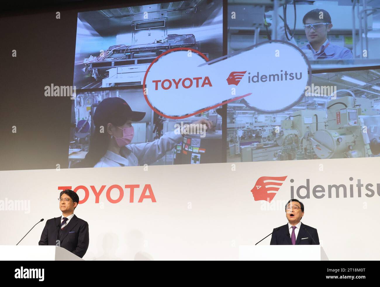 Tokyo, Japan. 12th Oct, 2023. Japan's automobile giant Toyota Motor ...