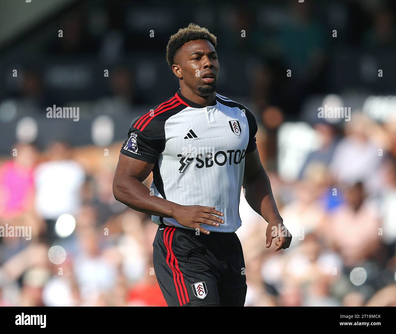 Adama Traore of Fulham. - Fulham v Brentford, Premier League, Craven ...