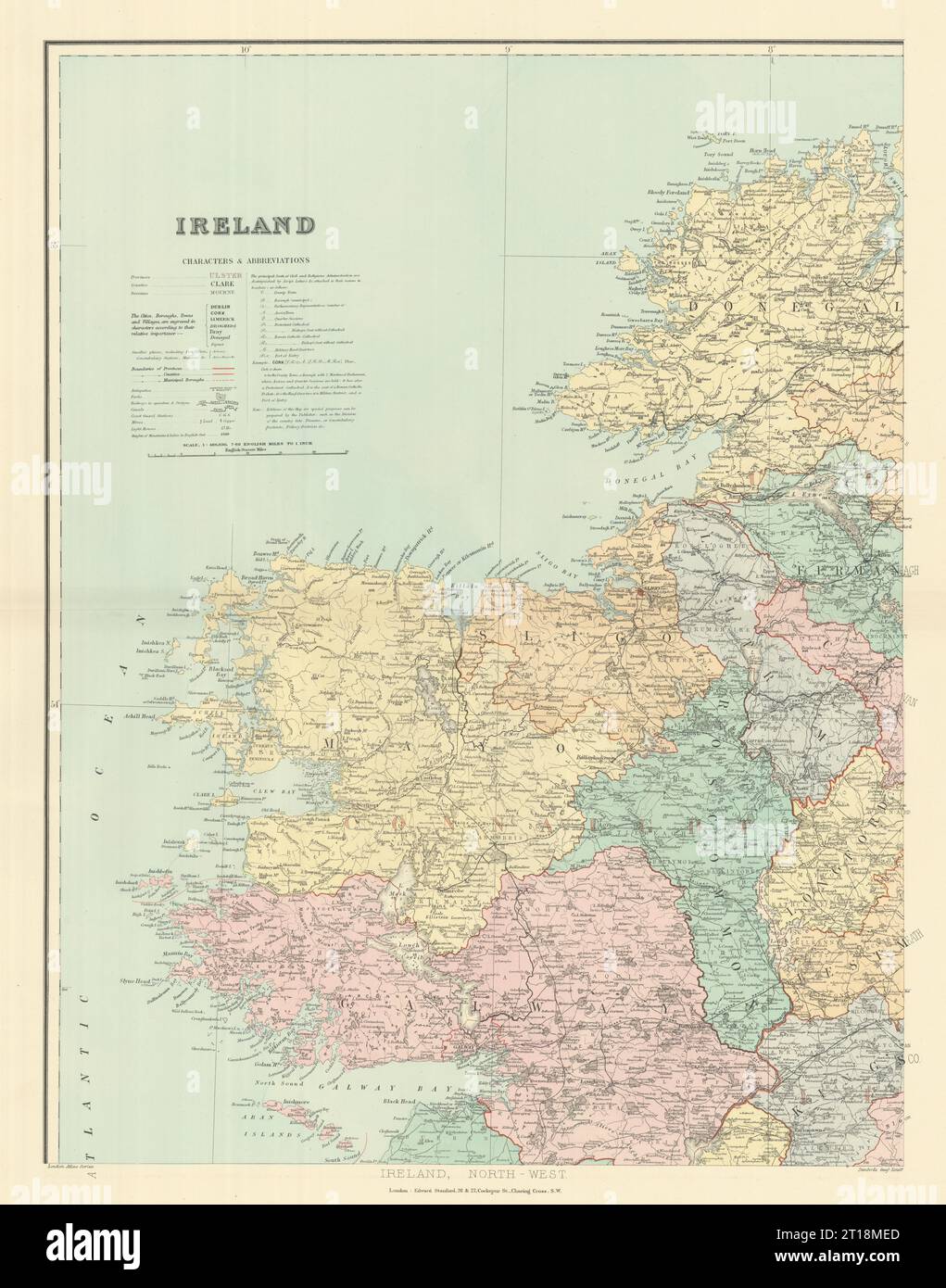 Map of roscommon hi-res stock photography and images - Alamy