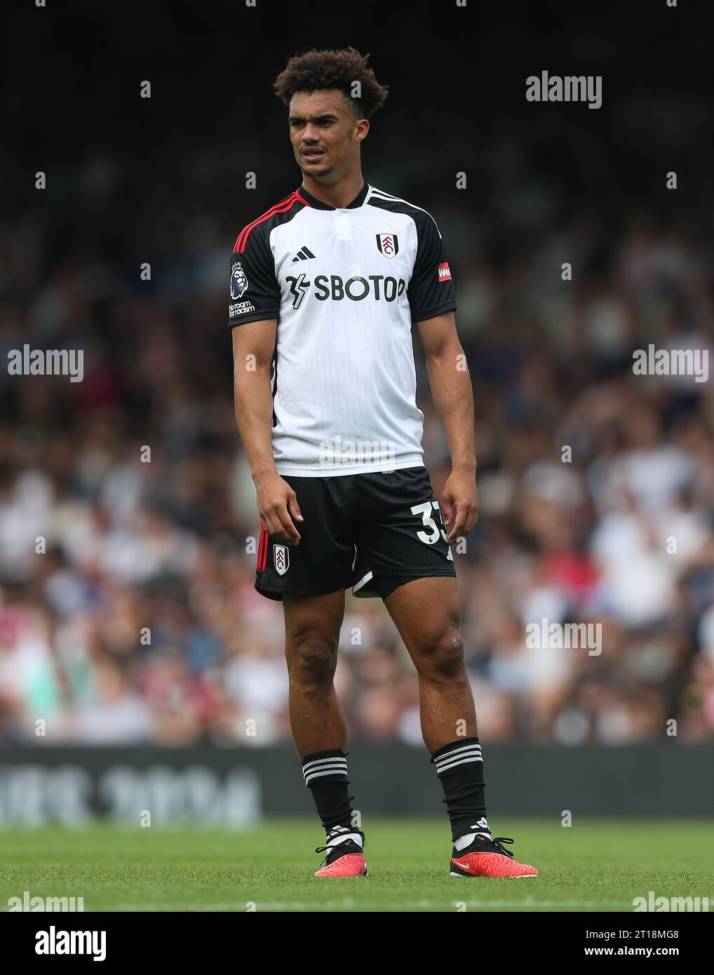 Antonee Robinson of Fulham. - Fulham v Brentford, Premier League ...