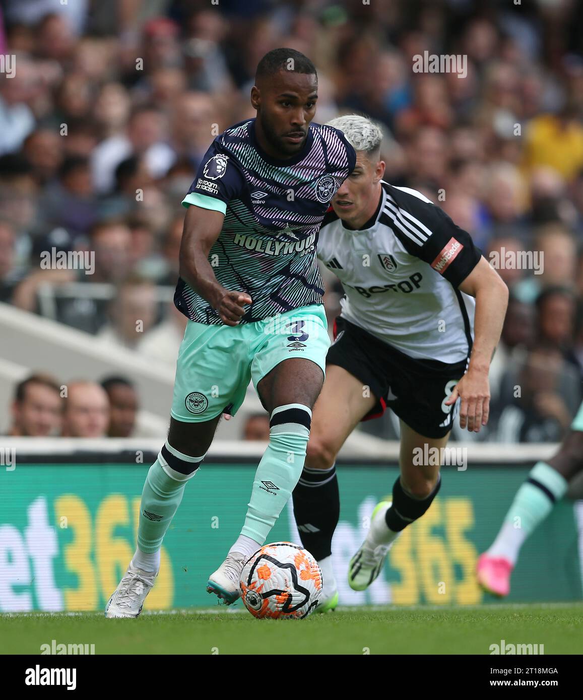 Rico Henry of Brentford. - Fulham v Brentford, Premier League, Craven ...