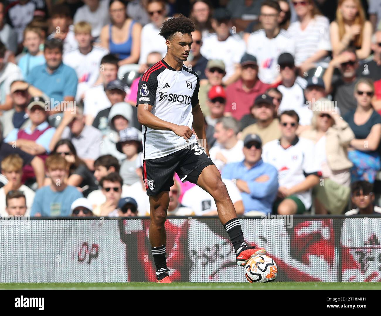 Antonee Robinson of Fulham. - Fulham v Brentford, Premier League ...