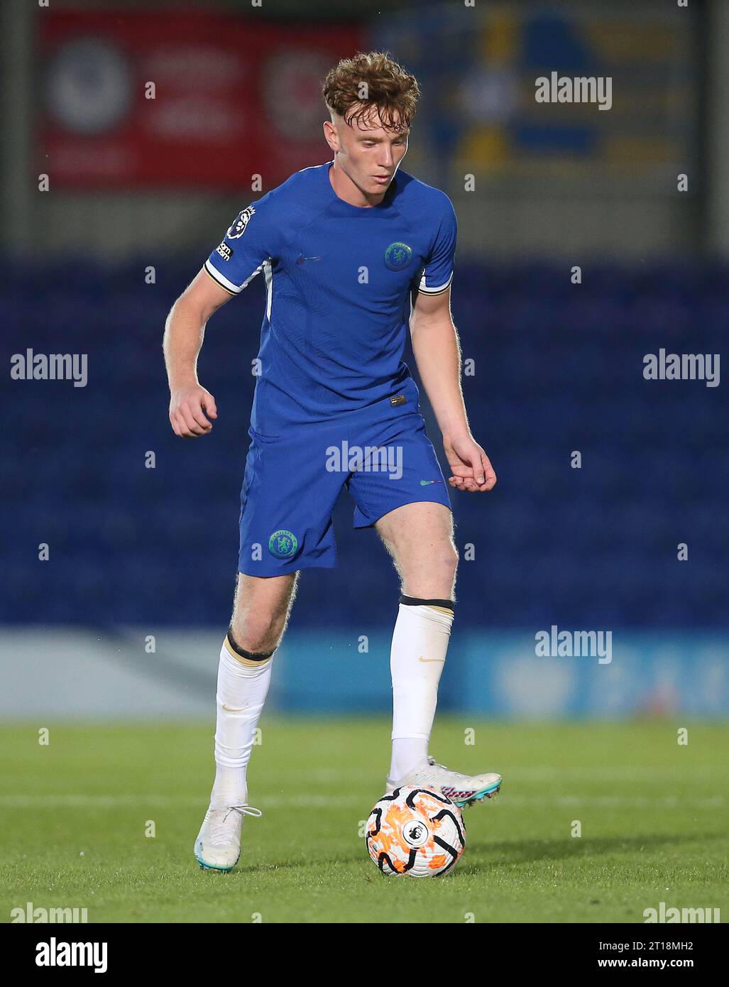 Brodi Hughes of Chelsea U21. - Chelsea U21 v Blackburn Rovers U21 ...