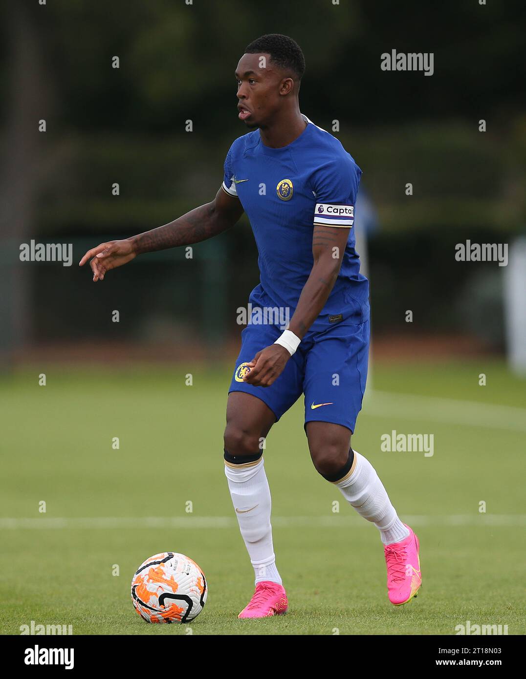 Zak Sturge of Chelsea U21. - Chelsea U21 v Brentford B, Pre Season ...