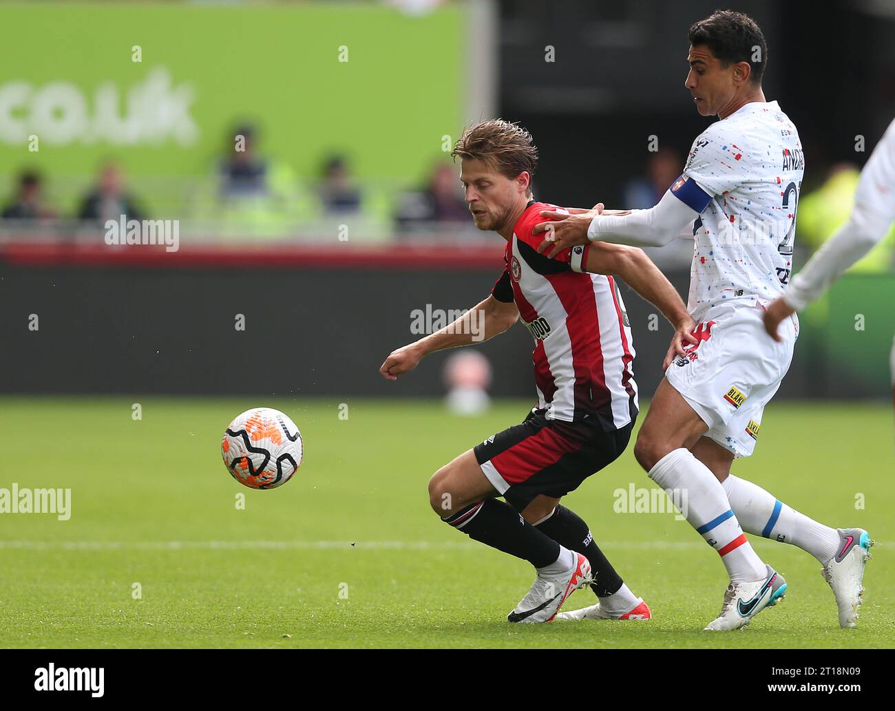 Mathias Jensen of Brentford. - Brentford v Lille OSC, Pre Season ...